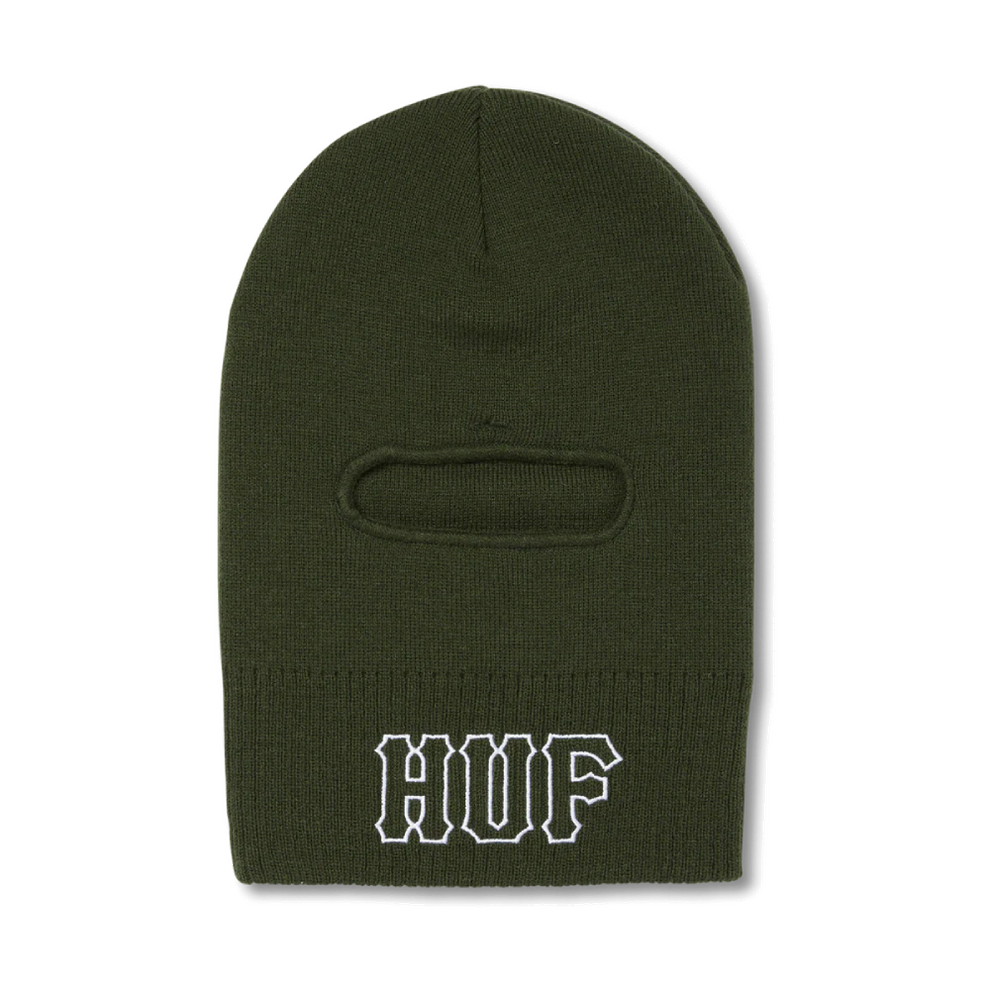 Huf Vogel Balaclava Forest Green – The Skateboard Shop