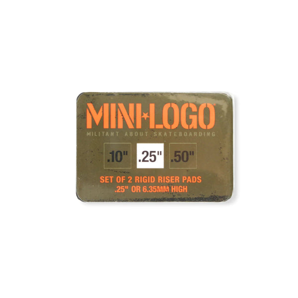 Mini-Logo Skateboards Riser Pads .25 – The Skateboard Shop