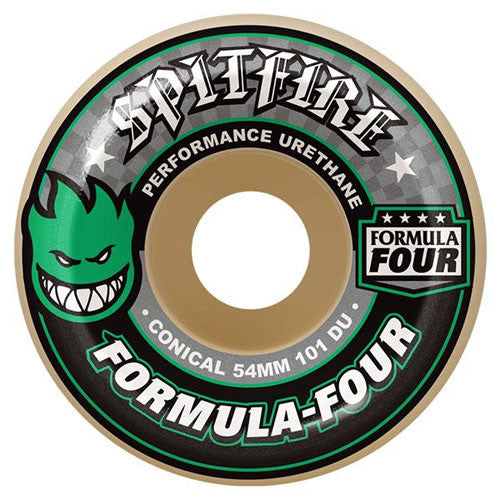 Spitfire Formula Four 101 Duro Conical Wheels 56mm – The Skateboard Shop
