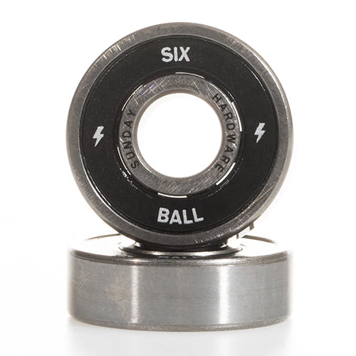 Sunday Hardware Co. 6 Ball Bearings – The Skateboard Shop